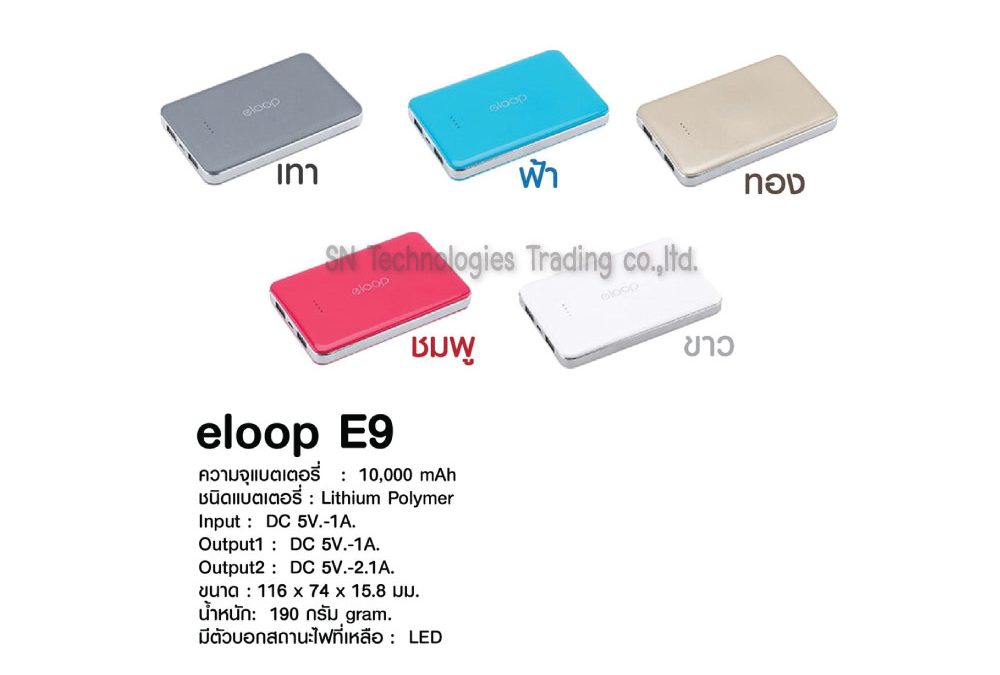 eloop E9 10000 mAh | SN-Technologies