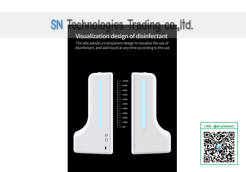 K9 PRO เครื่องวัดอุณหภูมิอัตโนมัติ เครื่องจ่ายสบู่อัตโนมัติ | SN-Technologies